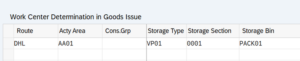 Work Center Determination Packing SAP EWM | WMexperts.online