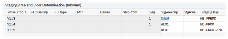 Reveal SAP EWM – Inbound staging bin determination - WMexperts.online