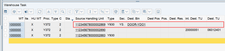Reveal SAP EWM – Options for the destination of loading tasks