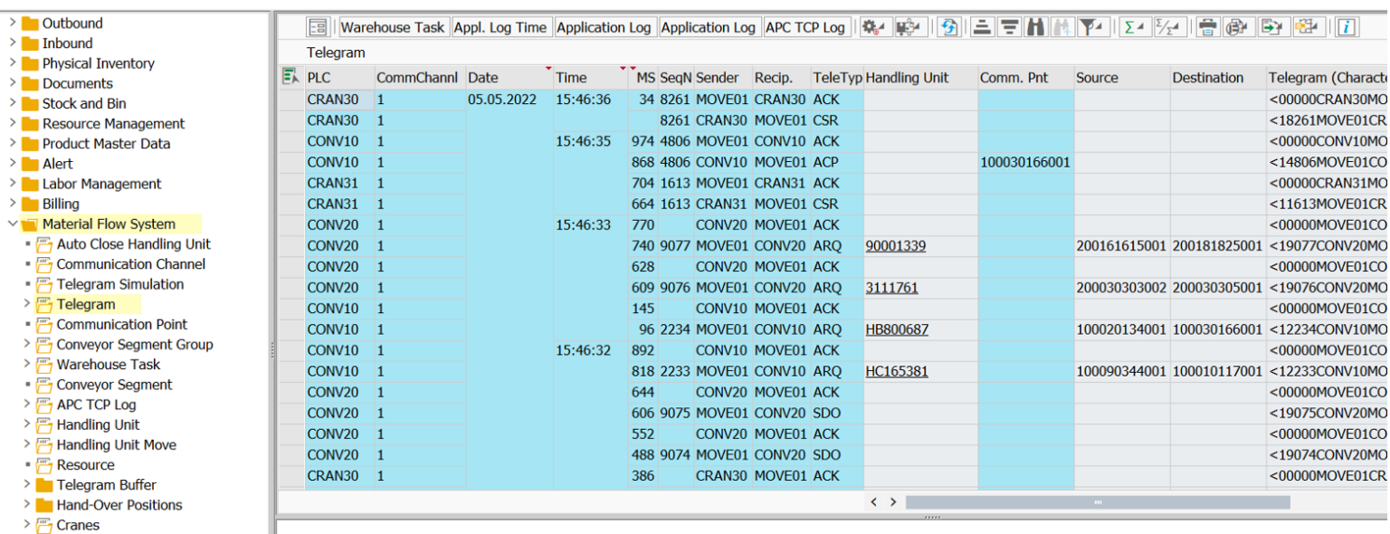 Discover SAP EWM MFS - The EWM-PLC integration