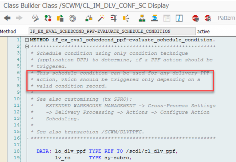Reveal SAP EWM - Condition record determination for PPF actions