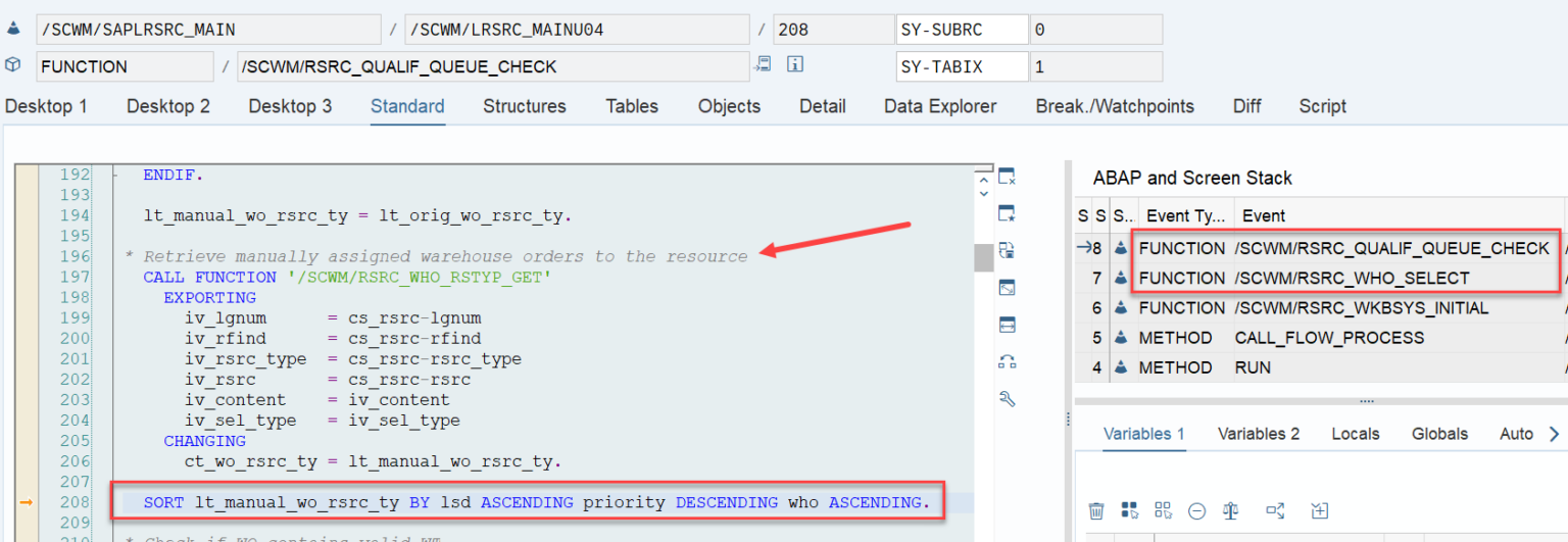 Reveal SAP EWM - Warehouse Order sorting in Queues - WMexperts.online